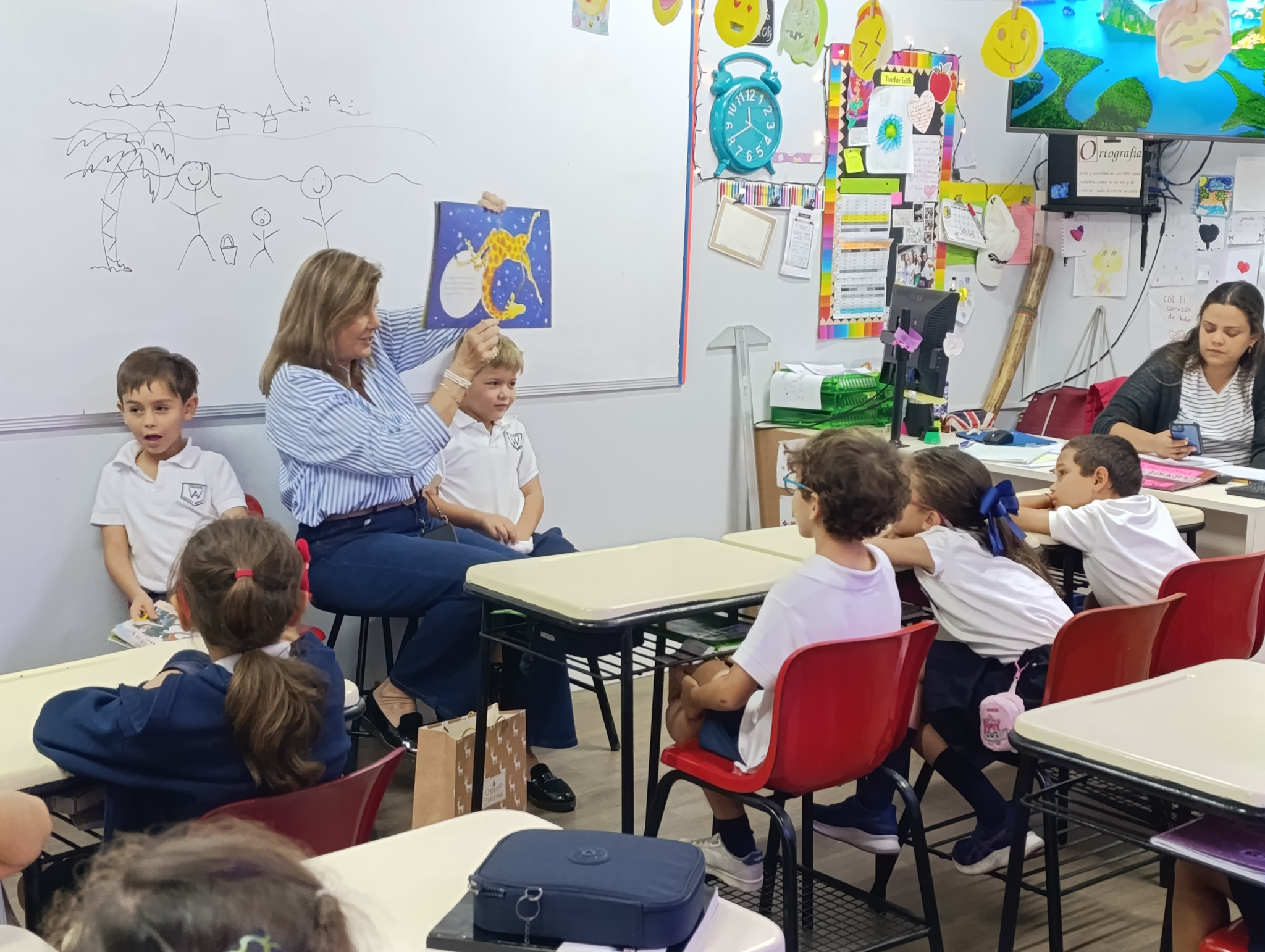 Grandparents read to Lower Elementary 2024-2025