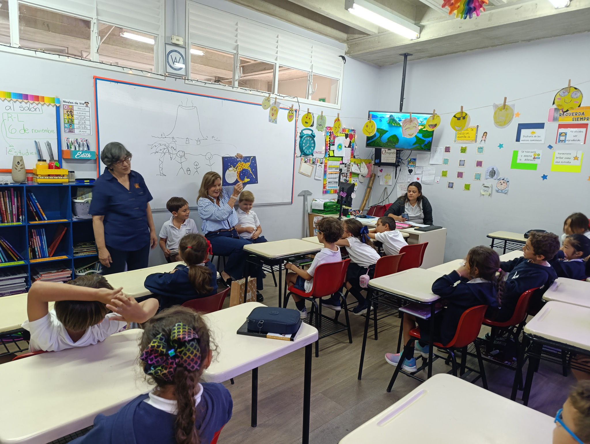 Grandparents read to Lower Elementary 2024-2025