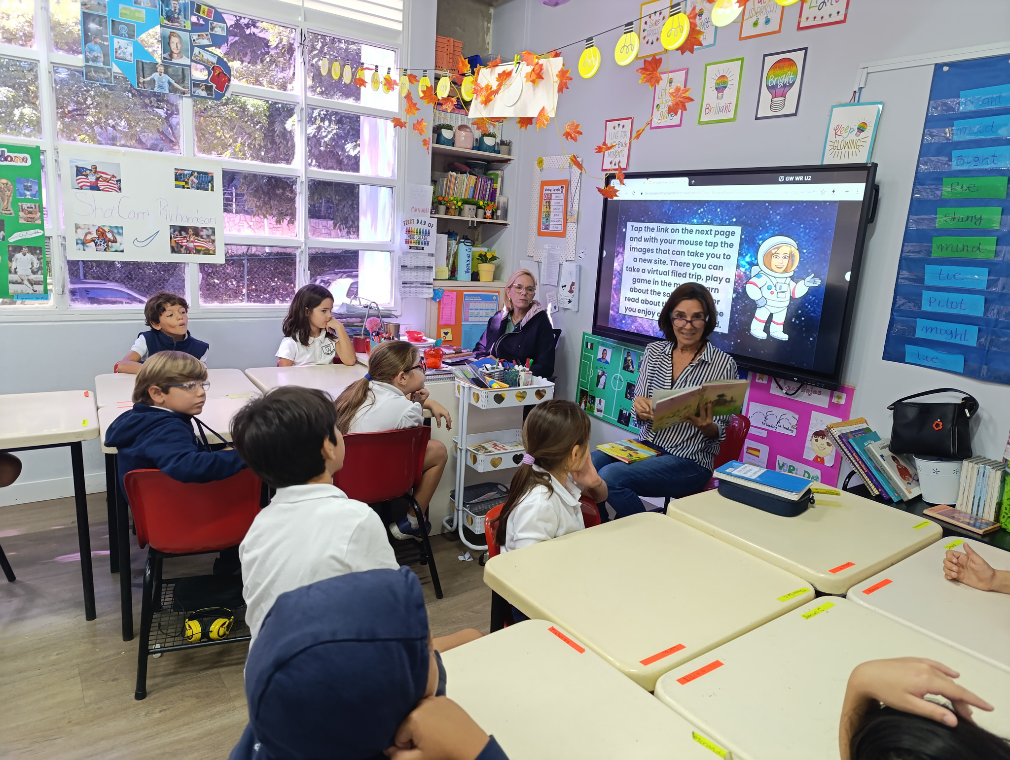 Grandparents read to Lower Elementary 2024-2025